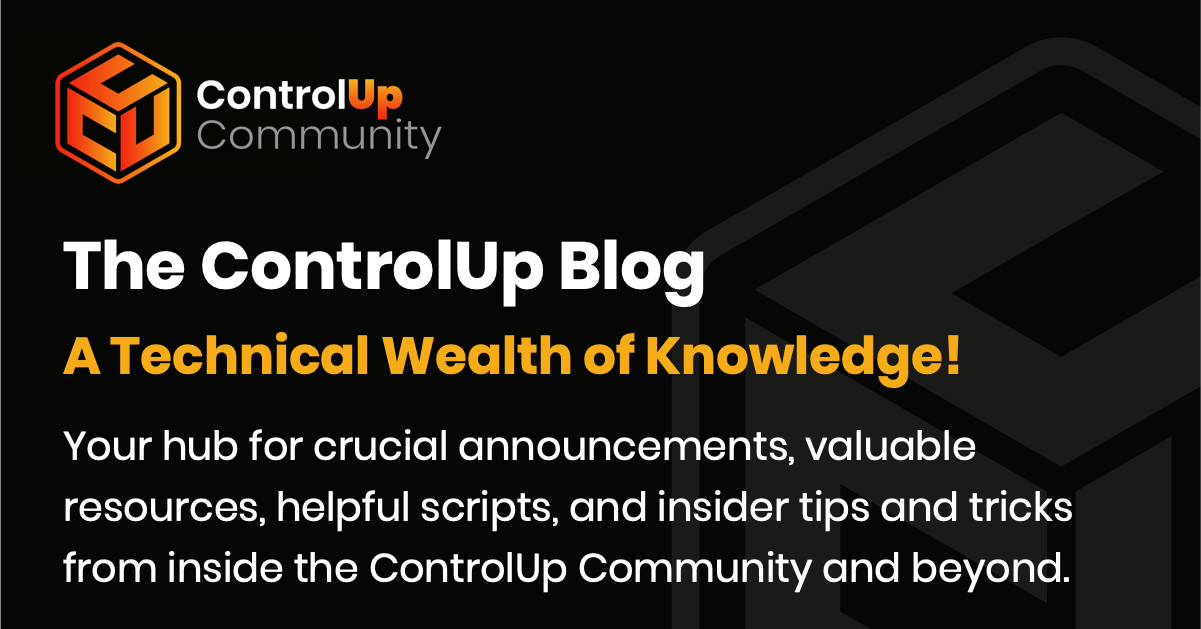 The ControlUp Blog - A 'Technical' Wealth of Knowledge!