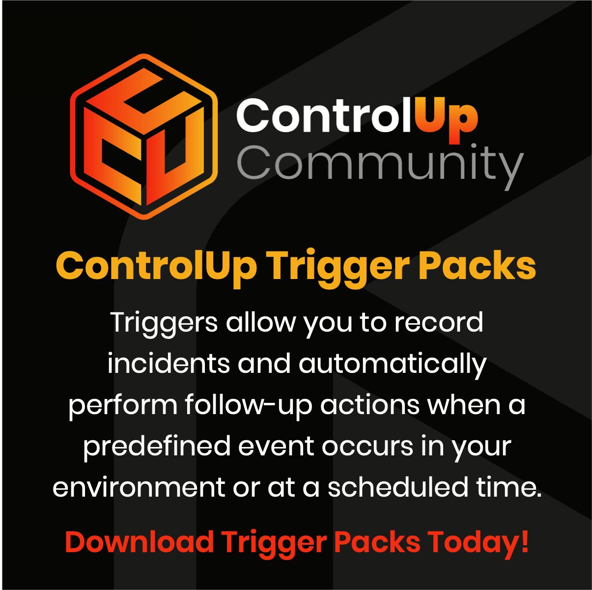 Download ControlUp 'Trigger Packs' | ControlUp Community