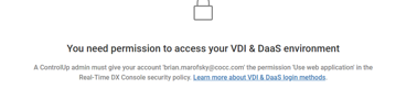 Troubleshooting VDI Access in ControlUp One | ControlUp Community